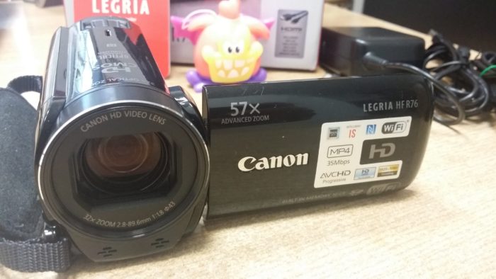Zoom test Canon Legria HF R76 cu WIFI si NFC - vastIT.ro