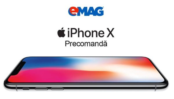 iPhone X disponibil la precomanda la eMAG, Flanco, Altex, QuickMobile ...